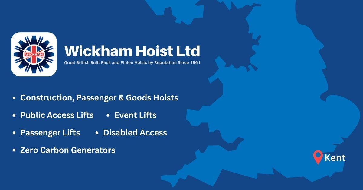 Wickham Hoist Ltd - Design & manufacture of hoists in the UK
